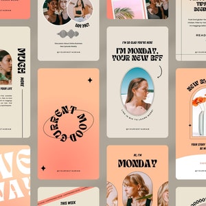 Instagram Story Template Instagram Template Instagram - Etsy