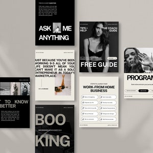 Aesthetic Coach Instagram Template | Social Media Template | Instagram ...