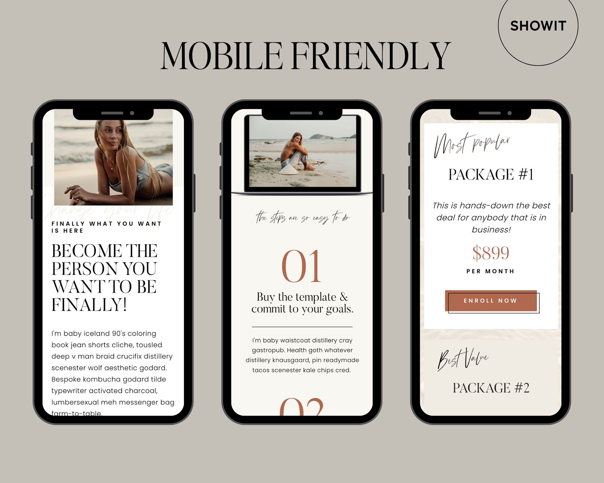 Showit Sales Page Template, Showit Website Template, Sales Page Website ... Showit Sales Page Template, Showit Website Template, Sales Page Website ...