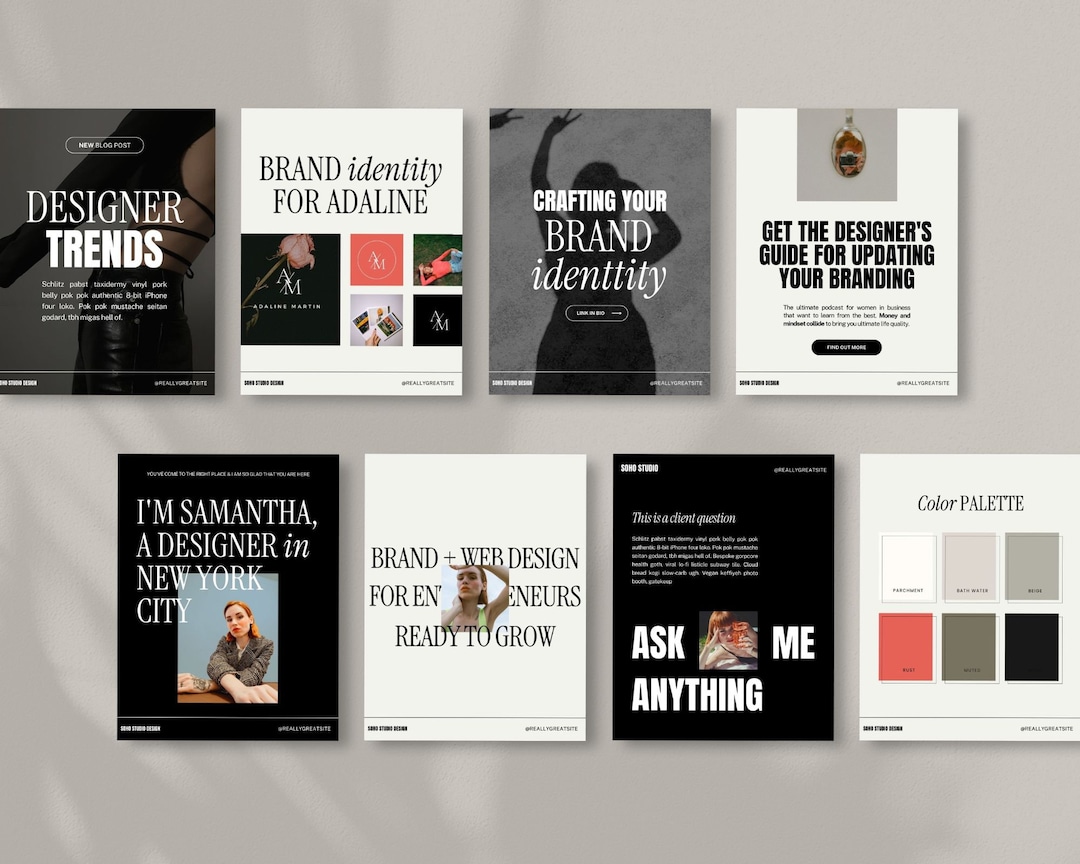 Designer Coach Instagram Template | Social Media Template | Instagram ...