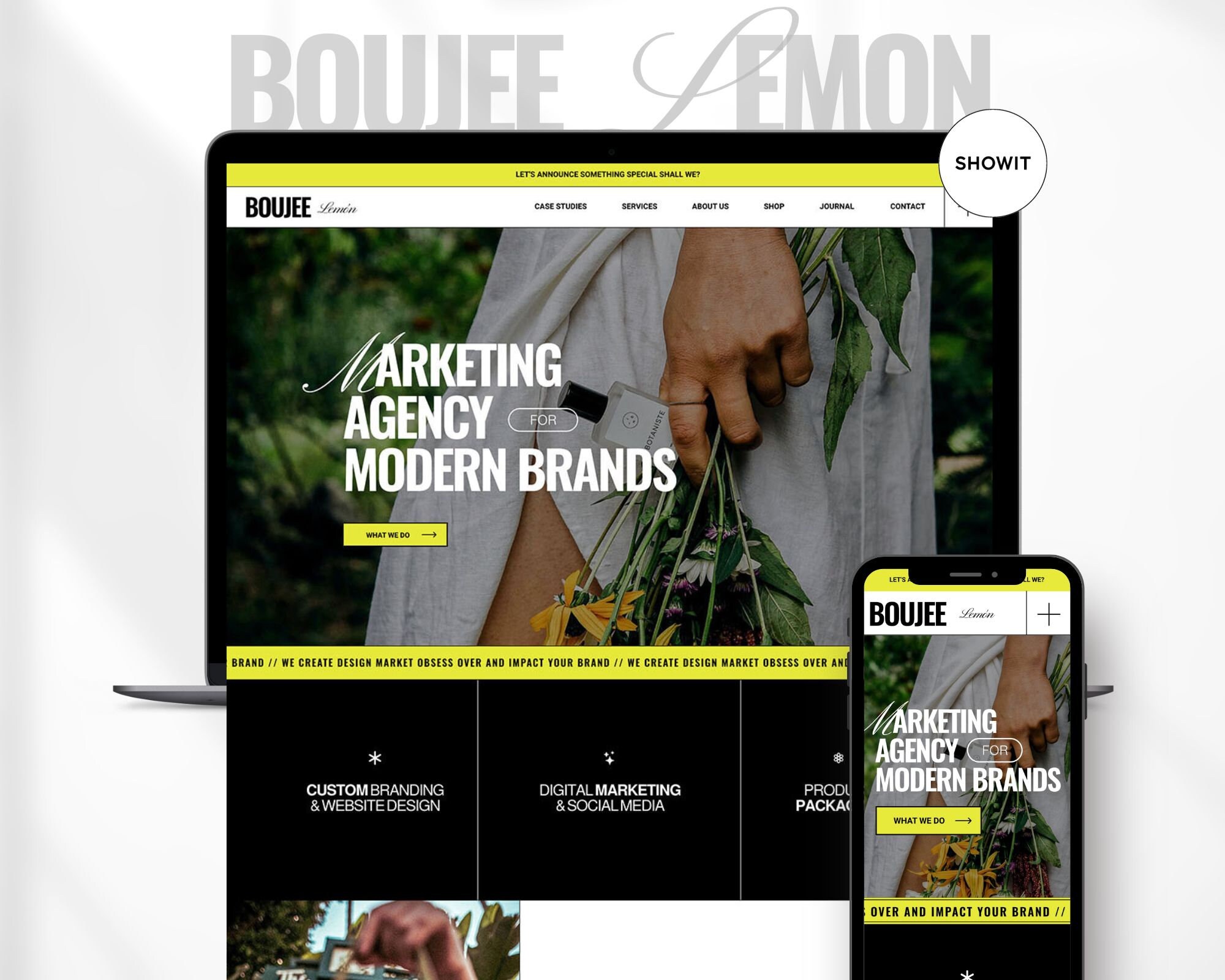 Bold Website Template, Showit Website Template, Showit Website Template ...