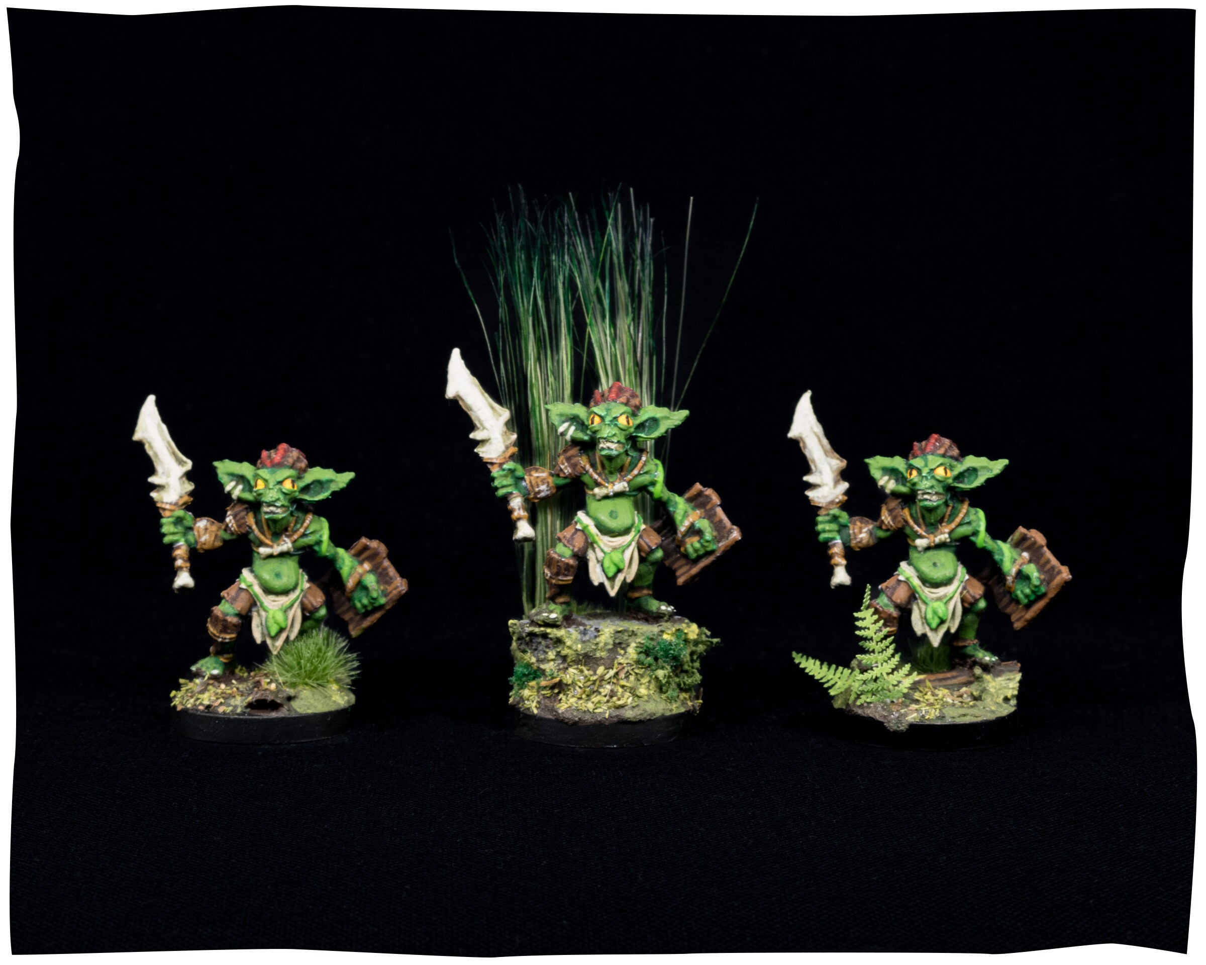 Bemalte Goblin Miniaturen / Epic Encounter Set / Village of the Goblin ...