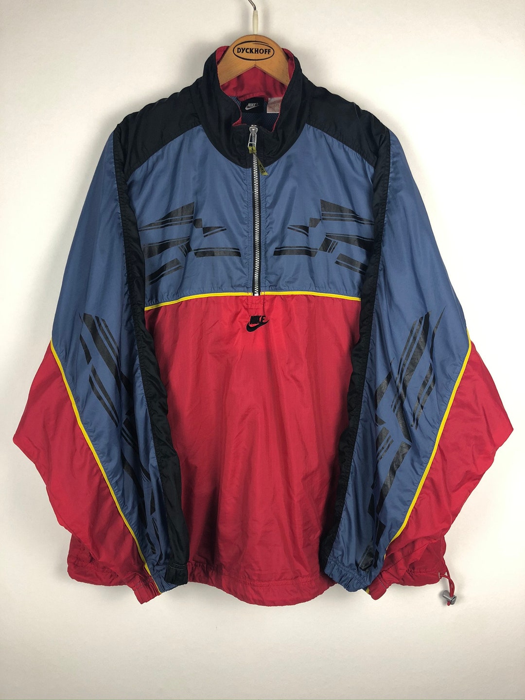 Vintage Nike Jacket Size XXL Retro Trackjacket Oversize Tracksuitjacket ...