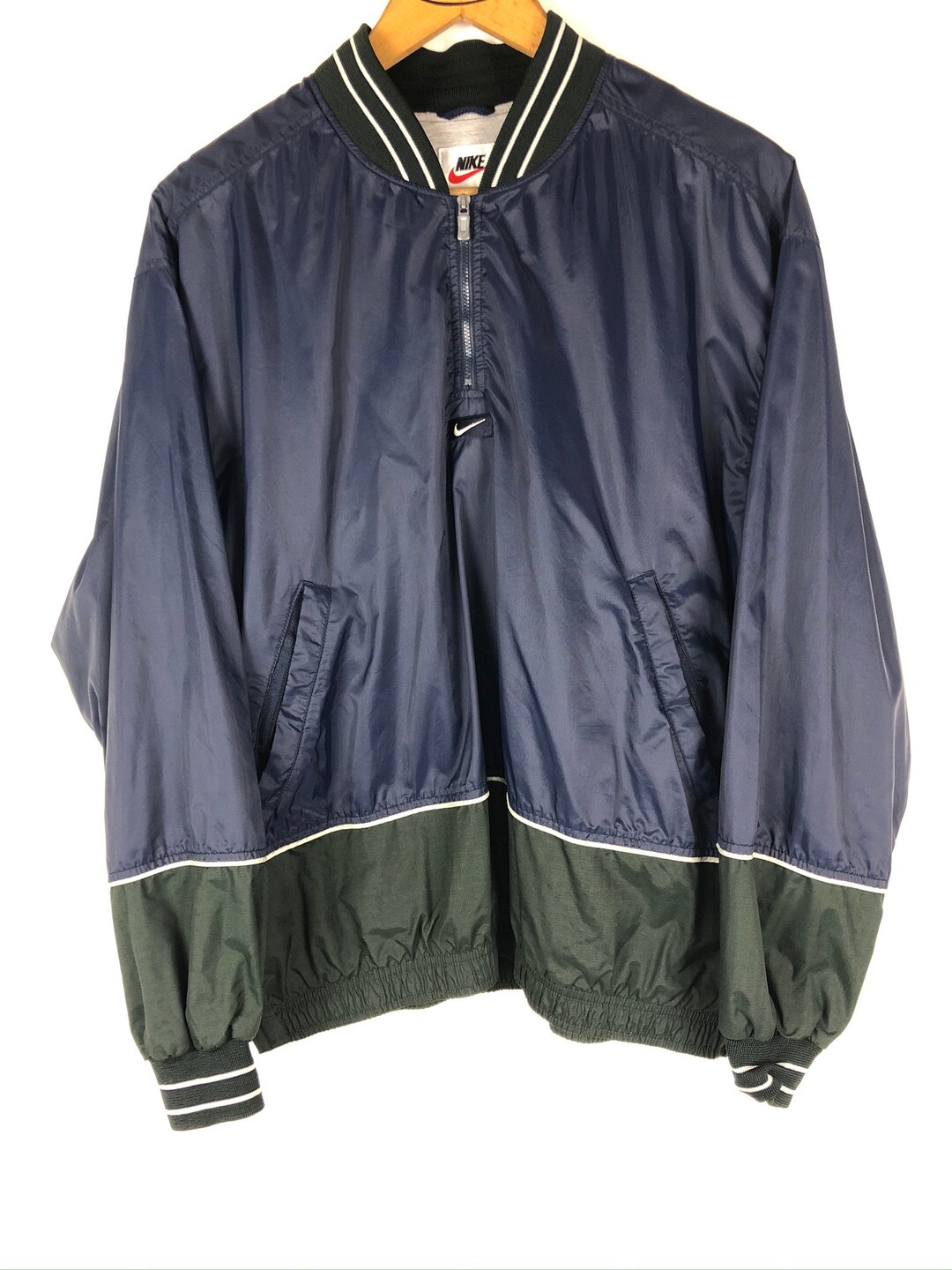 Vintage Nike Jacket Size M Retro Trackjacket Oversize Tracksuitjacket ...