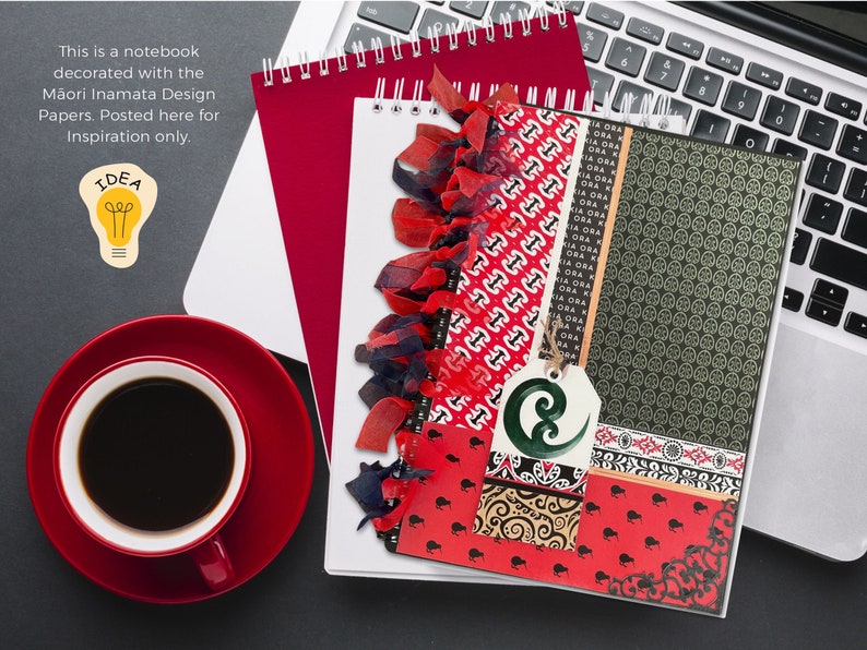 Maori Prints, Maori Papers, Maori Patterns, NZ Patten, Digital ...