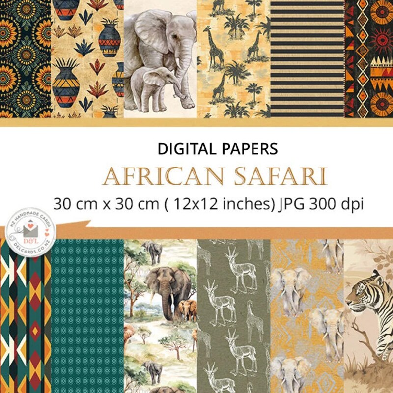 African Print Paper - Etsy
