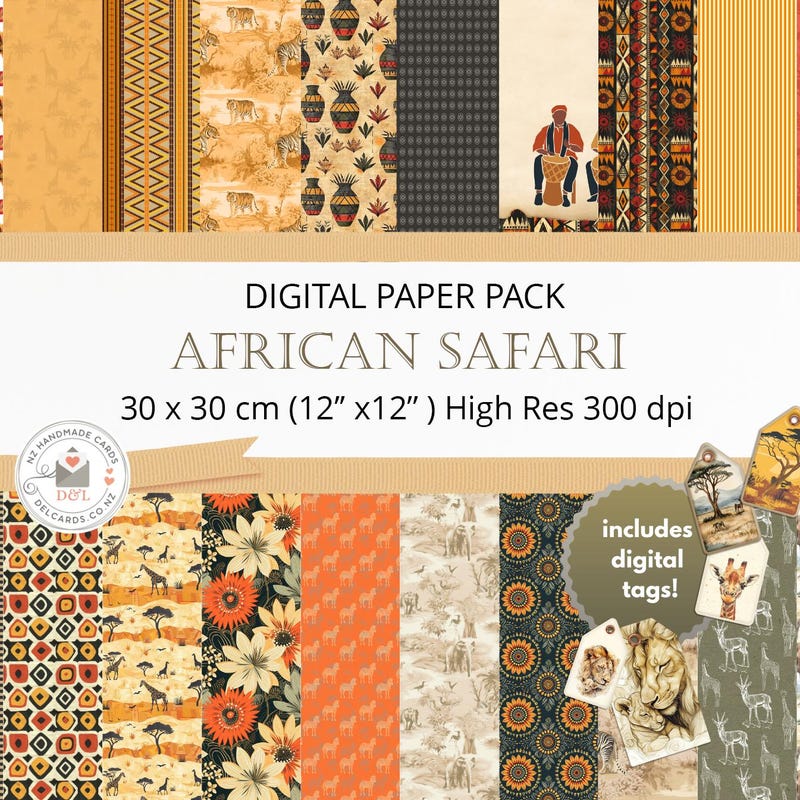 African Print Wallpaper - Etsy