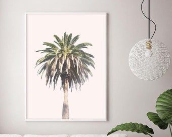 Palm Tree Poster | Etsy