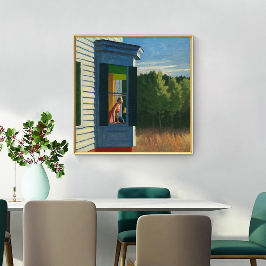 Cape Cod Morning by Edward Hopper,home Decor and Gifts,living Room Wall ...