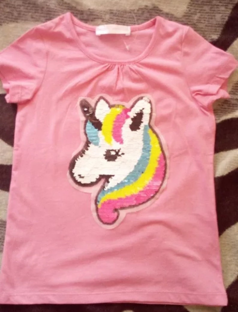 Unicorn Patches Sequin Unicorn Patches Rainbow Unicorn Etsy