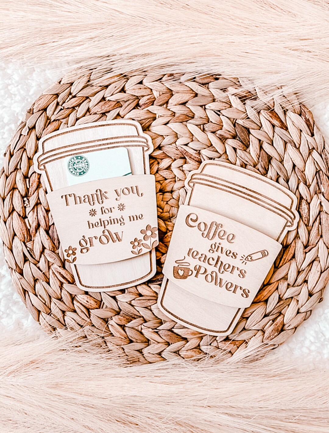 Coffee Gift Card Holder, Teacher Appreciation Gift, End of the Year ...