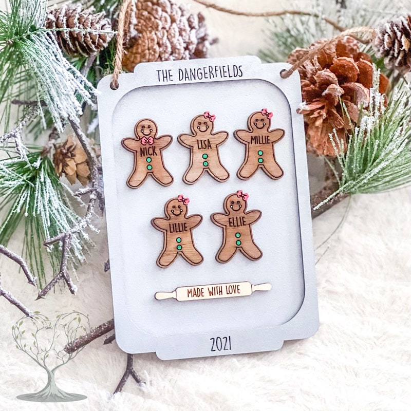 Gingerbread Ornament - Etsy