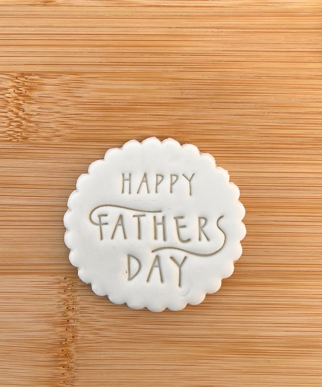 Happy Father's Day Dad Daddy Cookie Stamp Embosser - Etsy