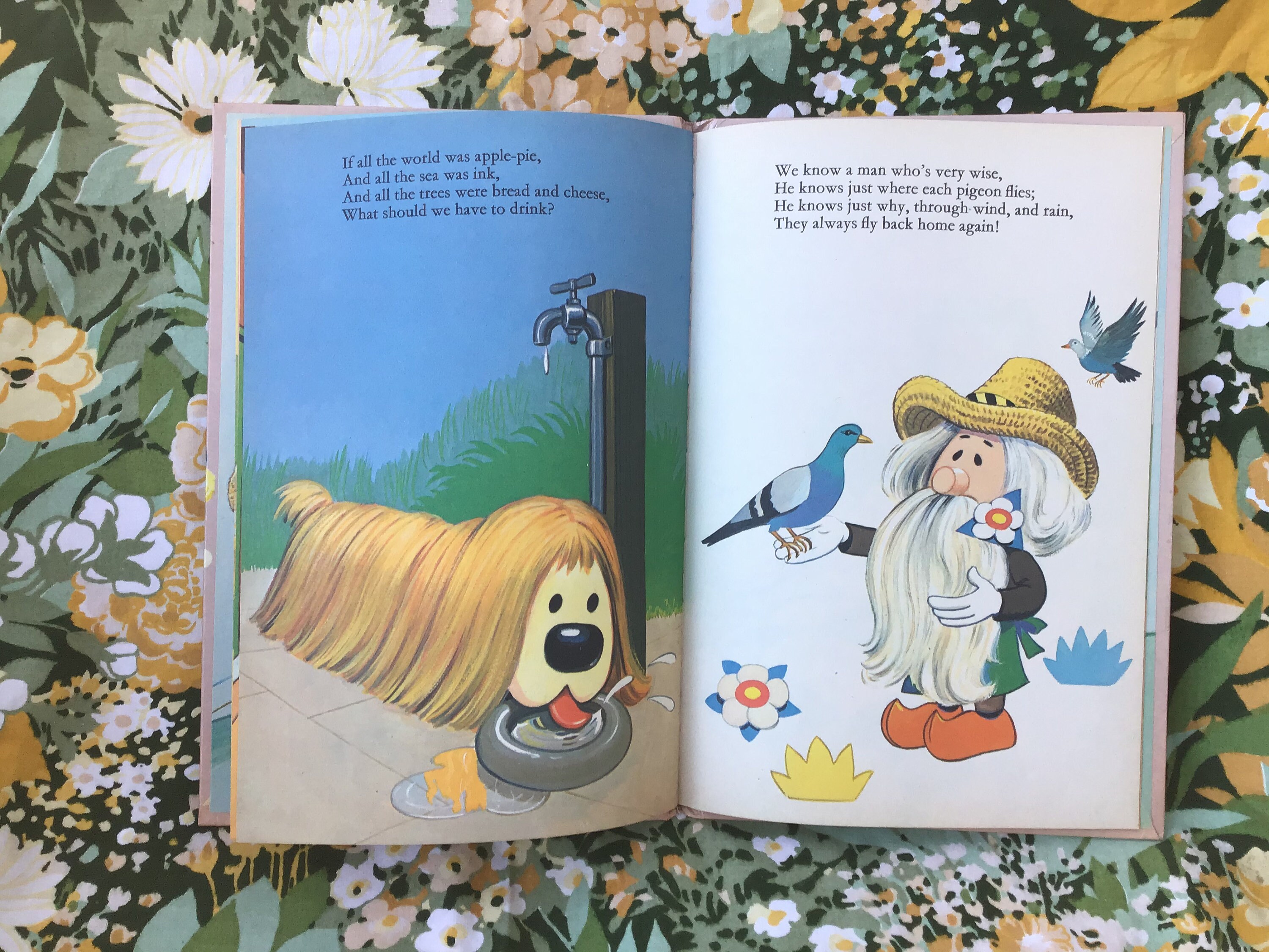 Genuine Vintage the Magic Roundabout Nursery Rhymes Book - Etsy