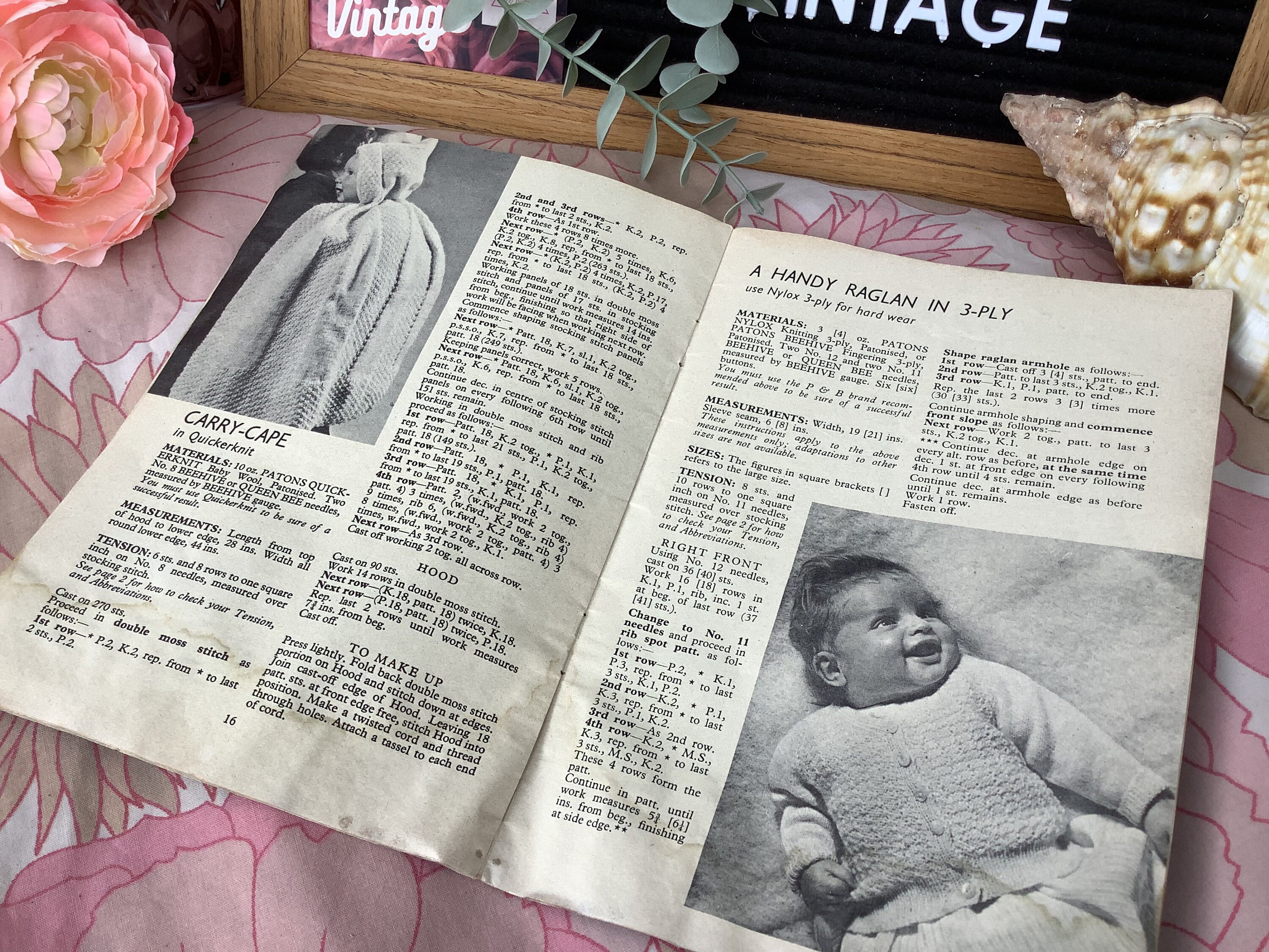 First Woollies Small Vintage Paper Knitting Pattern Booklet - Etsy UK