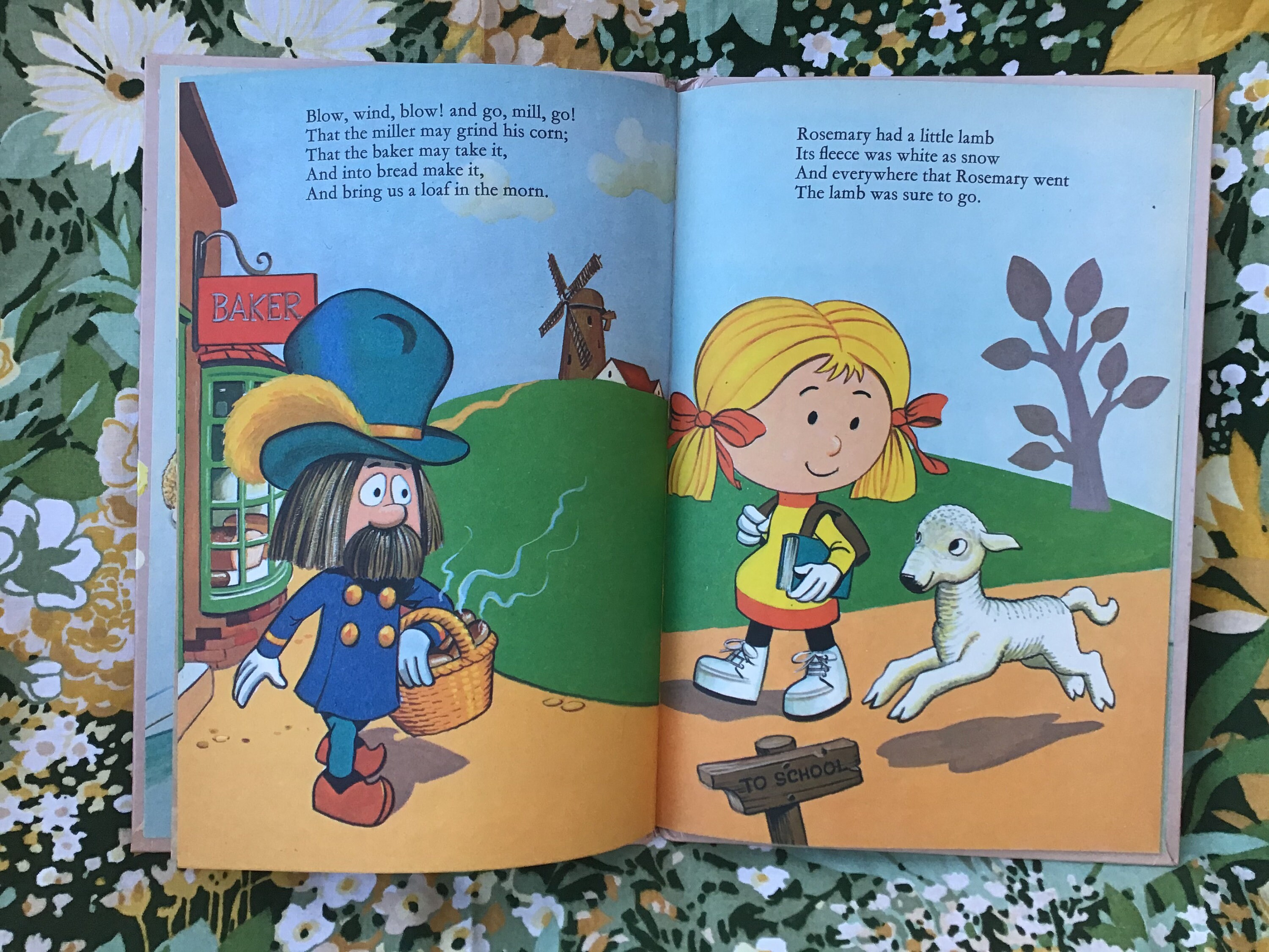 Genuine Vintage the Magic Roundabout Nursery Rhymes Book - Etsy