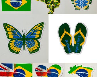 Map of Brazil | Etsy UK