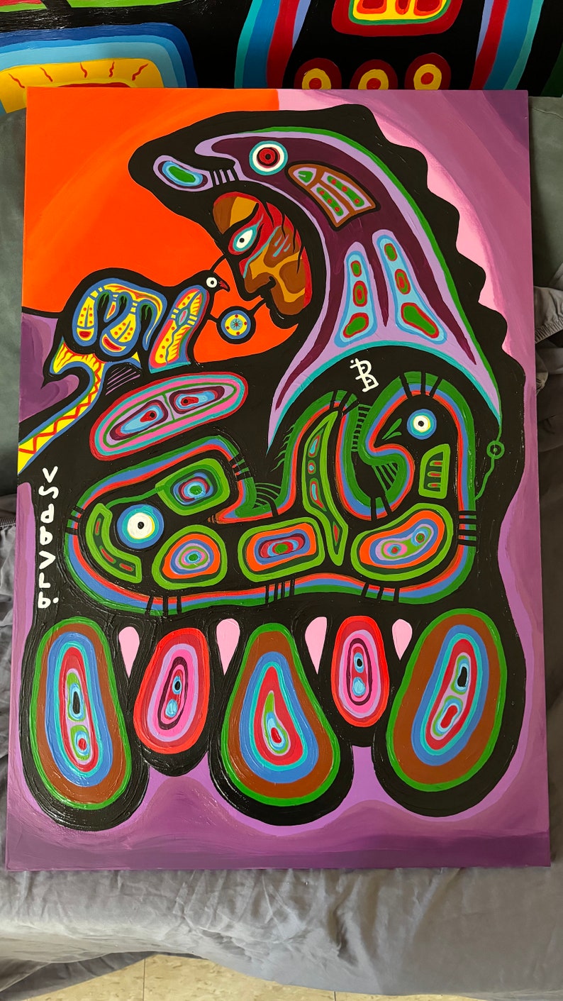 Blessings - Anishinaabe Art A Representation of Life and Birth ...
