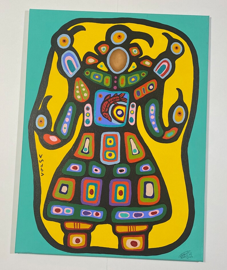 Anishinaabe Artwork Ojicree Ojibwe Native Art Original - Etsy