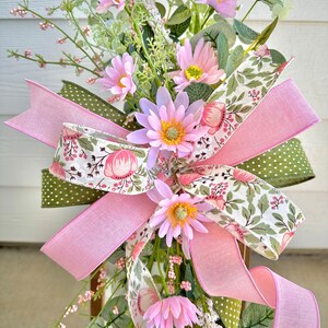 Spring Lantern Swag, Spring Lantern Topper, Year Round Swag, Summer ...