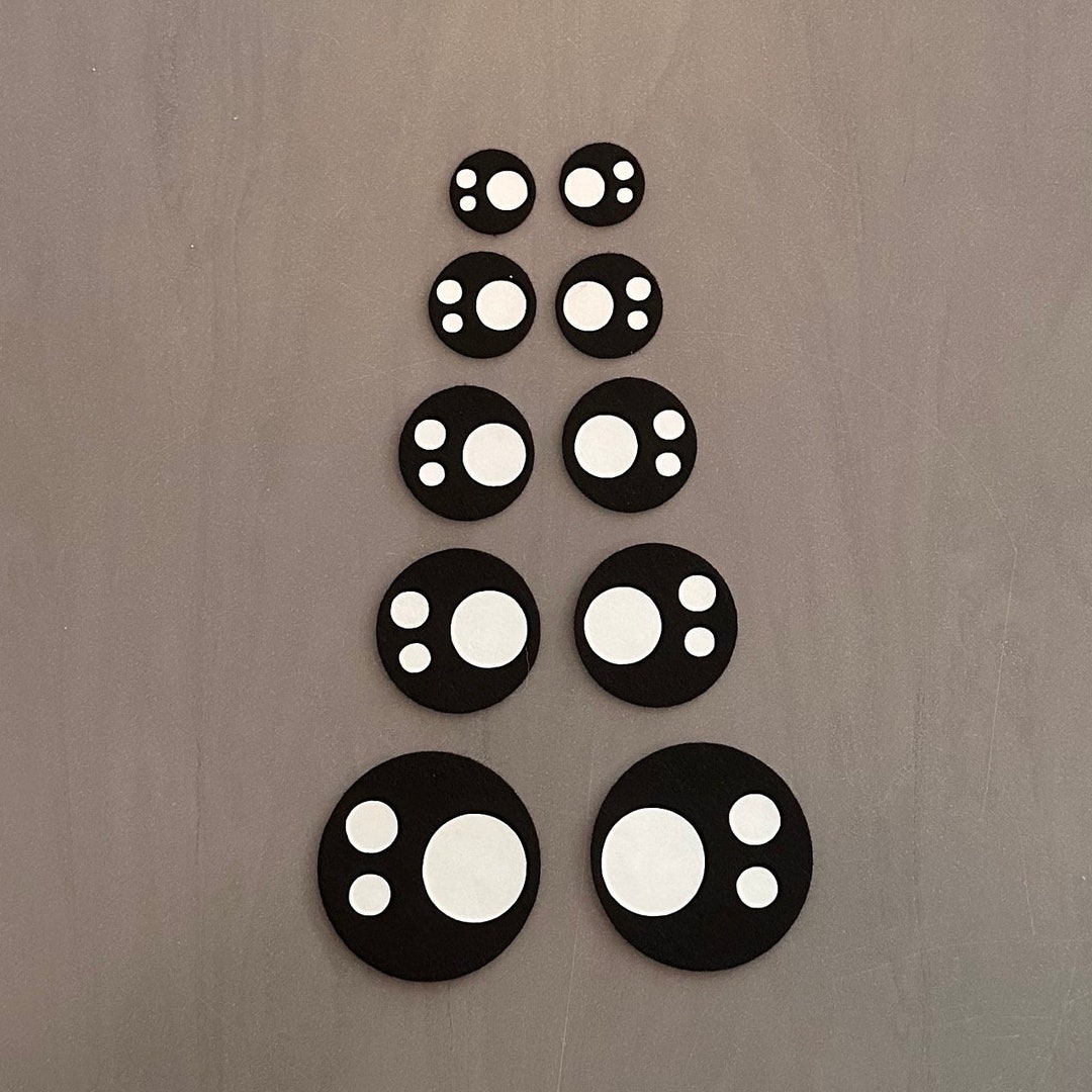 Basic Kawaii Felt Eyes - Etsy