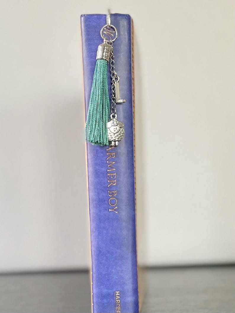 Personalized Psalm 23 Bookmark: Sheep Charm, Christian Gift - Etsy