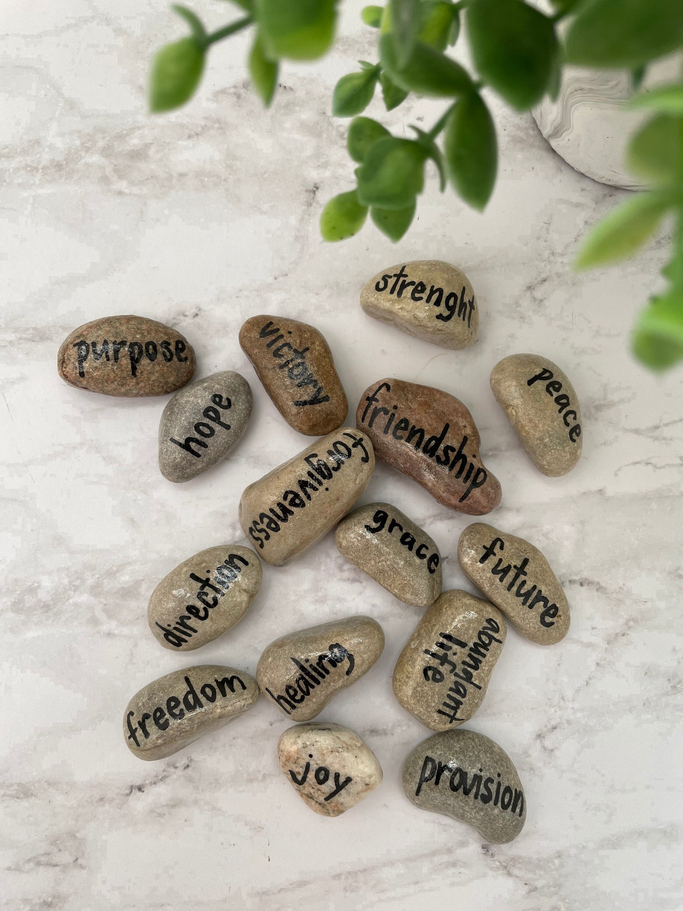 Promises of God Mental Health Painted Rocks Gifts for Her Gifts ...