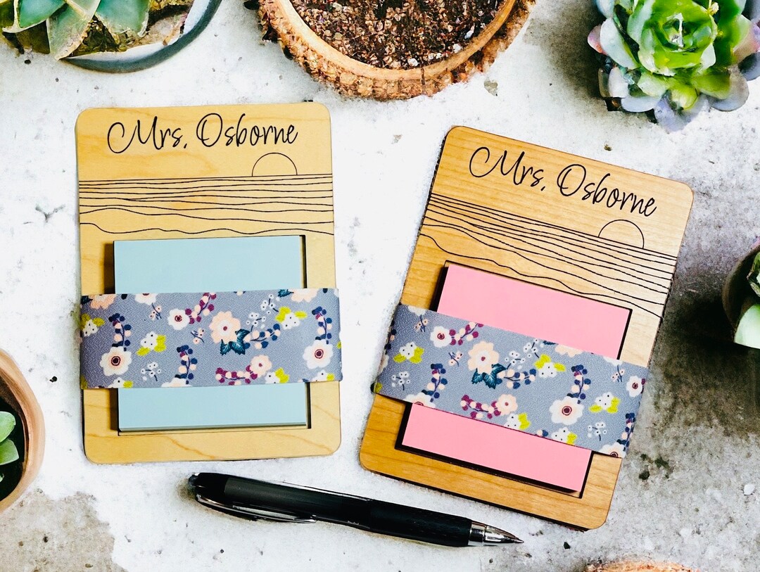 Ocean Themed Post It Note Holder - Etsy