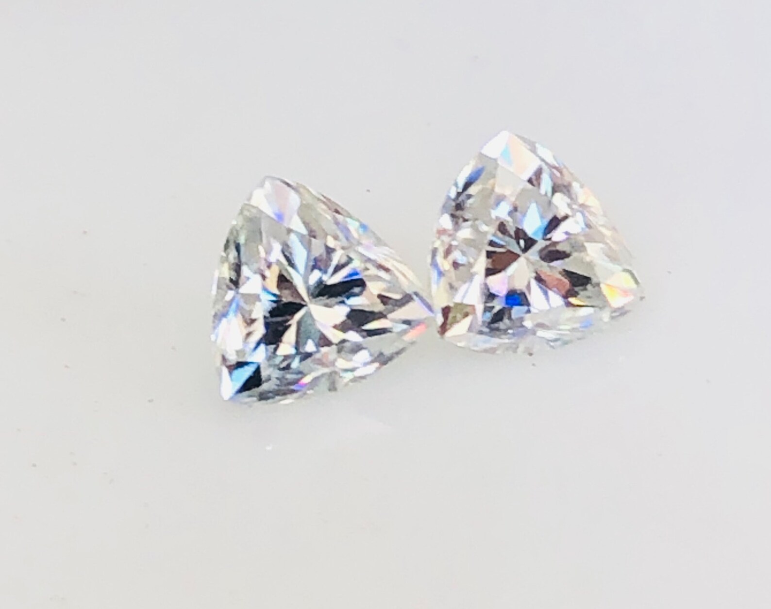 6 MM to 10 MM Trillion Shape Loose Moissanite Stone Defwhite - Etsy
