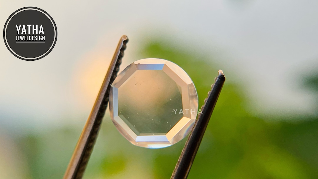 6 MM to 12 MM Round Portrait Cut Colorless Loose Moissanite for Pendant ...
