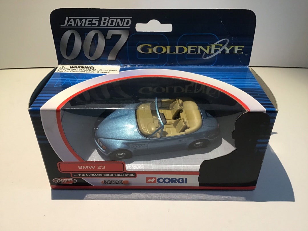 Corgi James Bond 007 BMW Z3 Diecast: Goldeneye, Mint in Box - Etsy