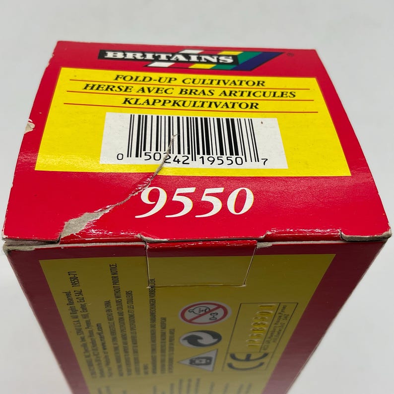 Britains Fold up Cultivator Farm Machine: Rare Vintage Collectable - Etsy