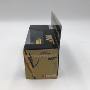 James Bond 007 Citroen 2CV, Birthday Gift, Corgi Toys Diecast, Retro ...