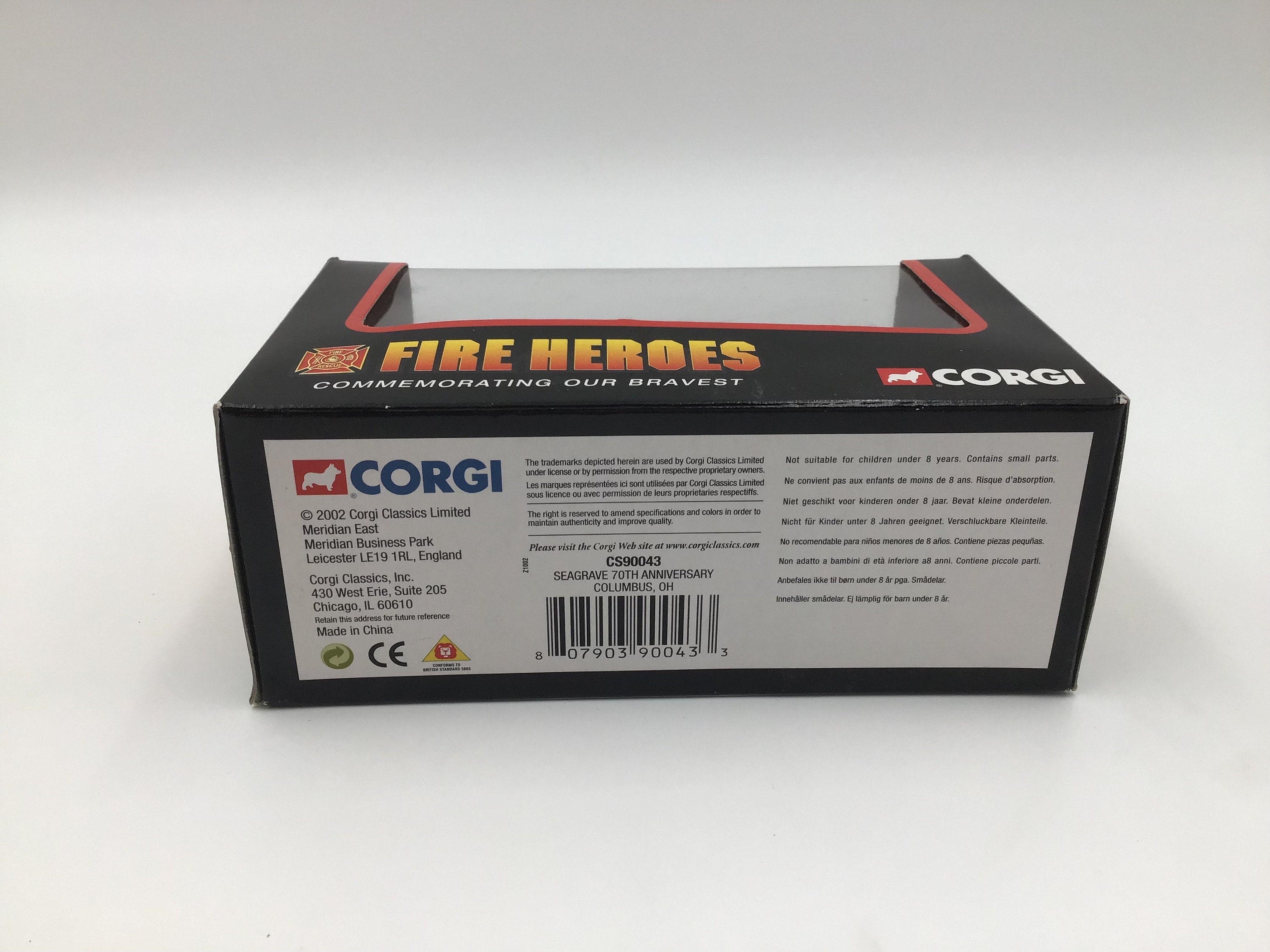 Corgi Toys Diecast Fire Heros 1951 Seagrave Pumper Fire Engine ...