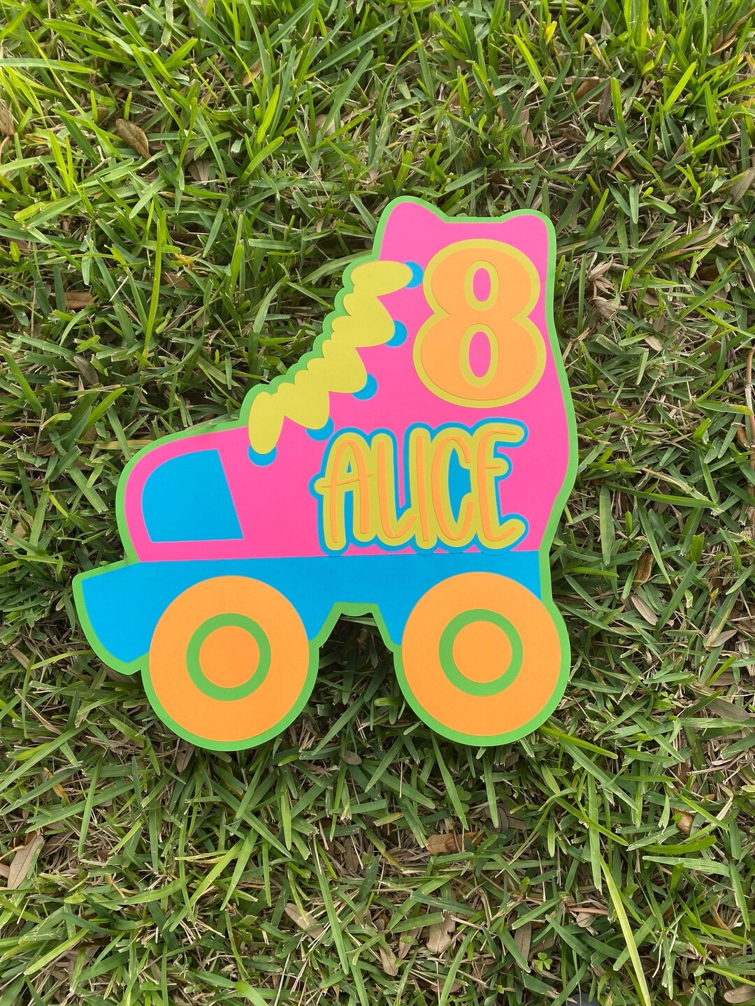 Skate Prop , Skate Birthday Cutout , Skate Decor , Skate Birthday Party ...