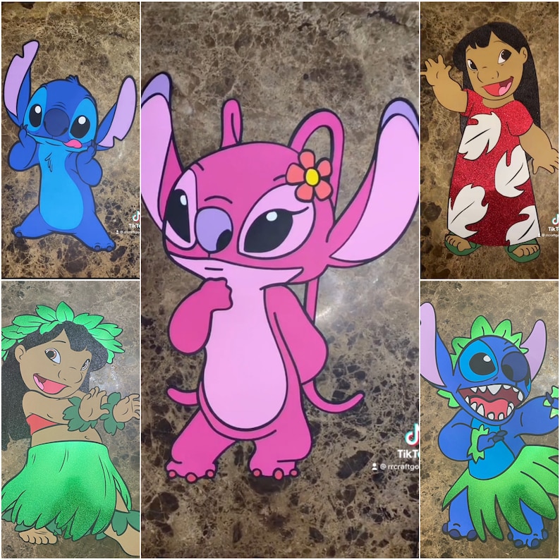 Lilo and Stitch Birthday Party Props Lilo and Stitch Party - Etsy