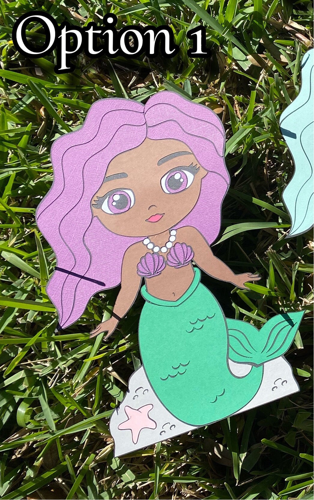 Mermaid Prop , Mermaid Birthday Cutout , Mermaid Decor , Mermaid ...