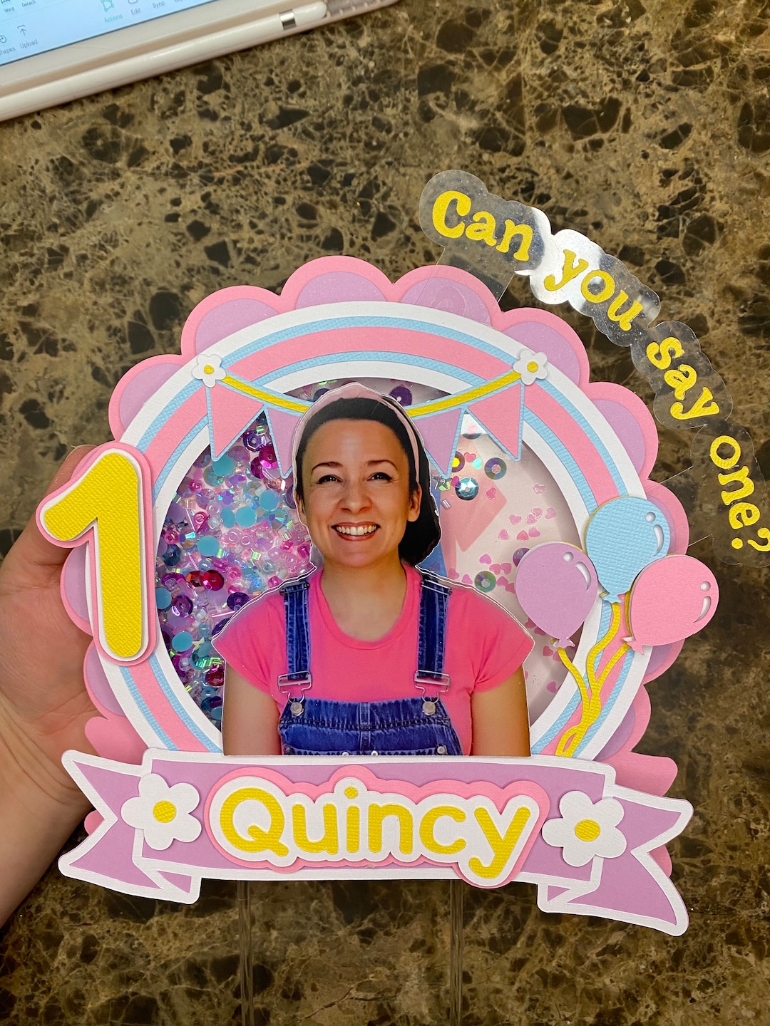 Ms Rachel Birthday Topper, Ms Rachel Cake Topper , Ms Rachel Topper ...