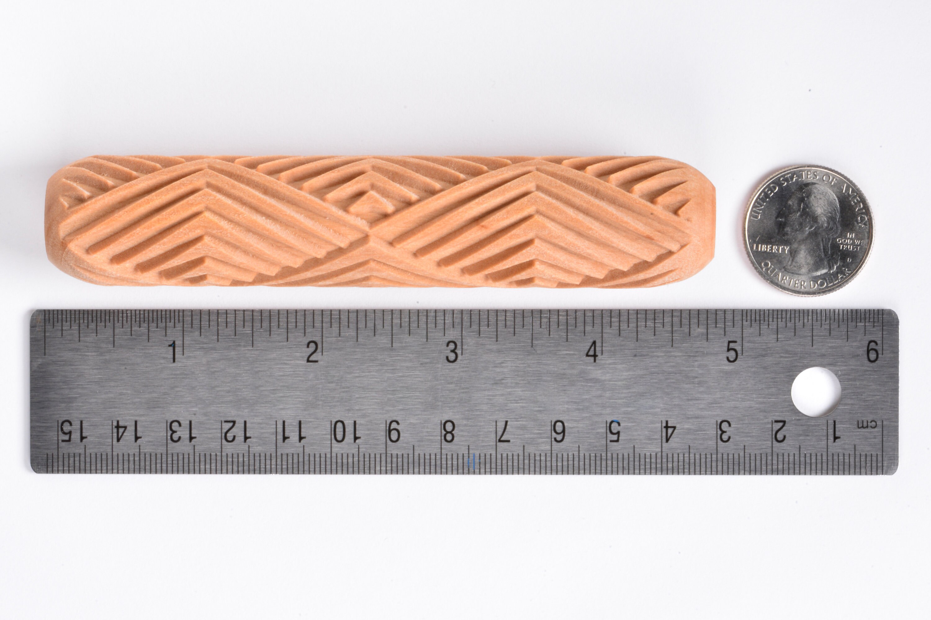 Pottery Hand Roller / Clay Texture Tool - Mountains R21 - Etsy