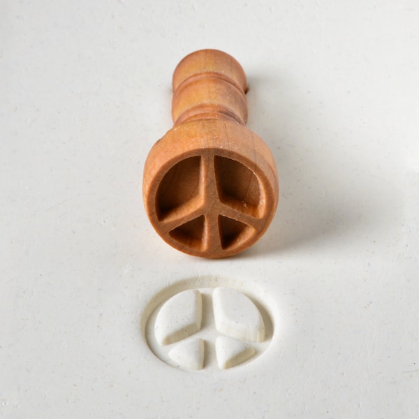 Pottery Peace Sign - Etsy