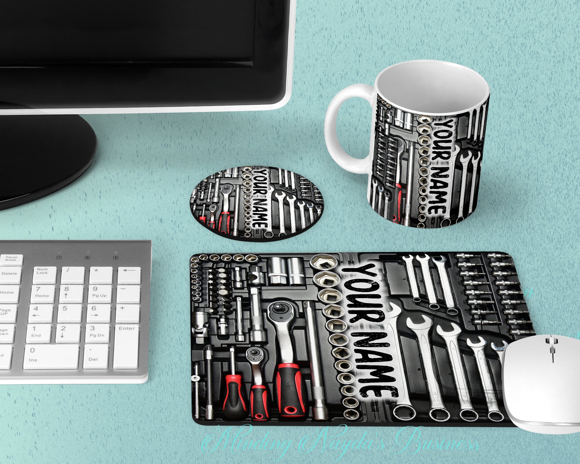 Tool Box Desk Set - Etsy