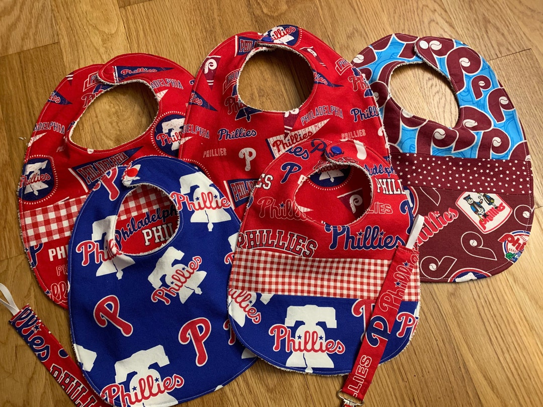 Philadelphia Phillies Baby Gifts/bibs - Etsy