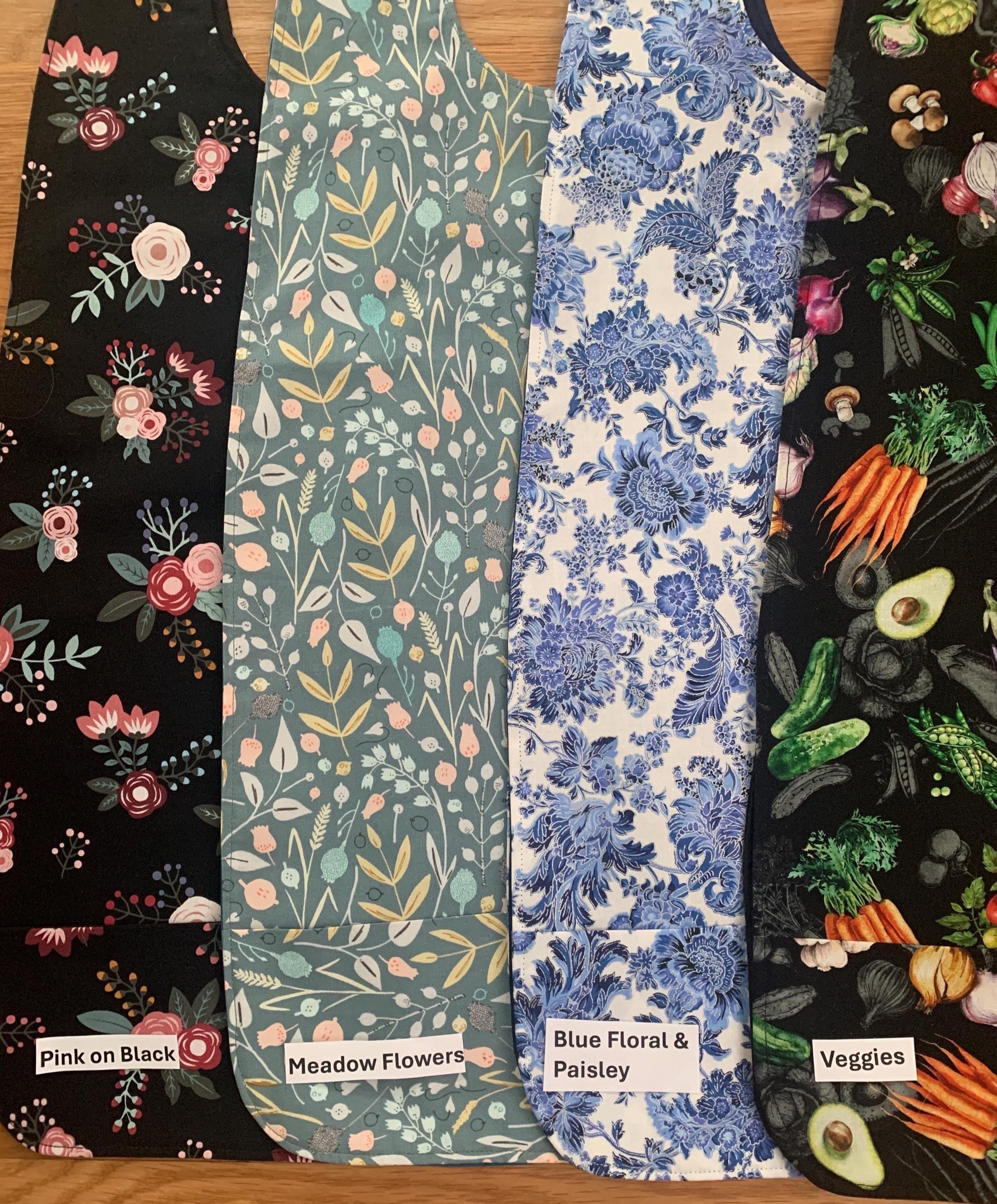Adult Bibs With Crumb Catcher (ladies Prints) - Etsy