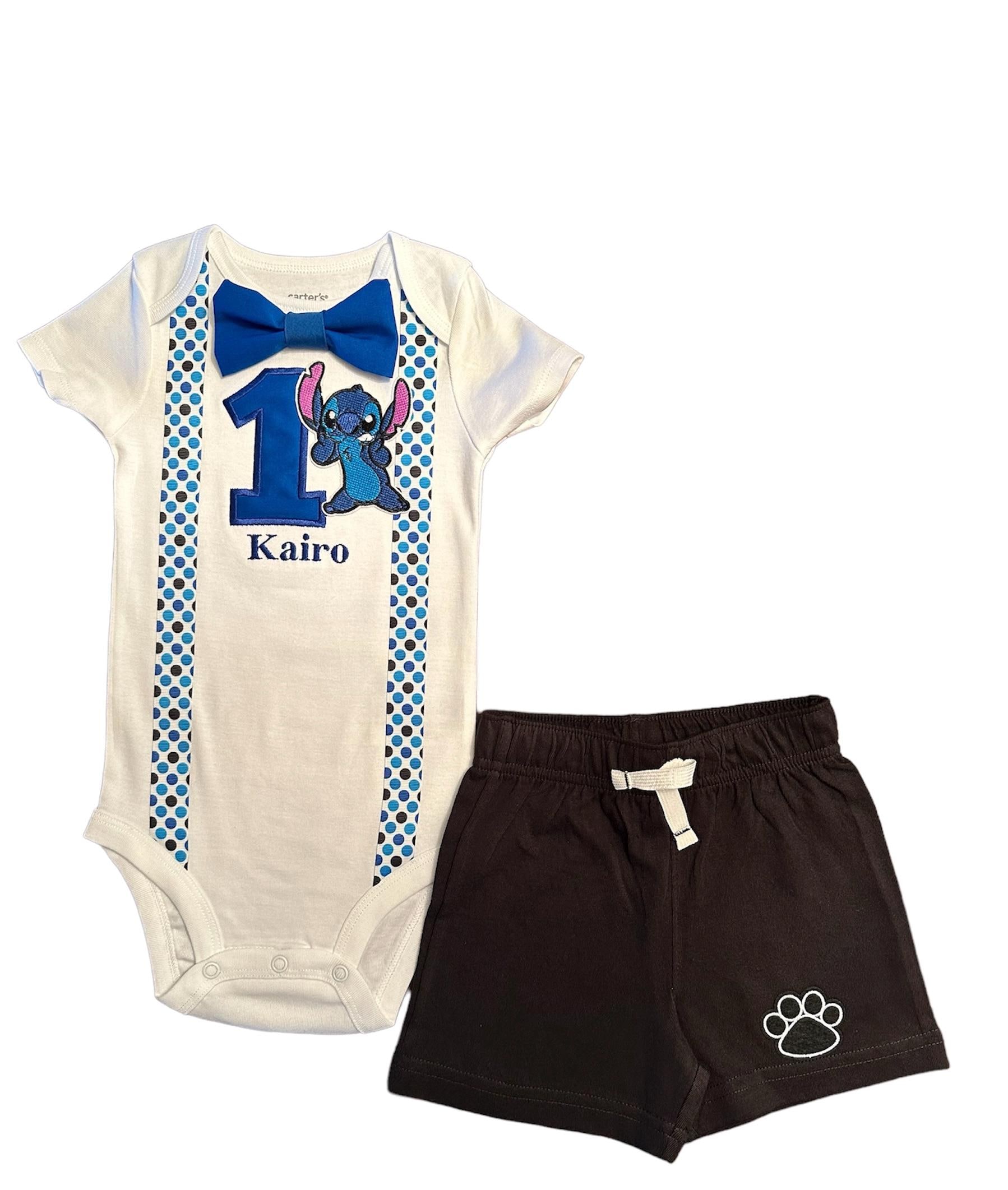 Stitch First Birthday Outfit - Etsy