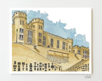 R and R Imports VMI Keydets Vinyl Decal Sticker - Etsy