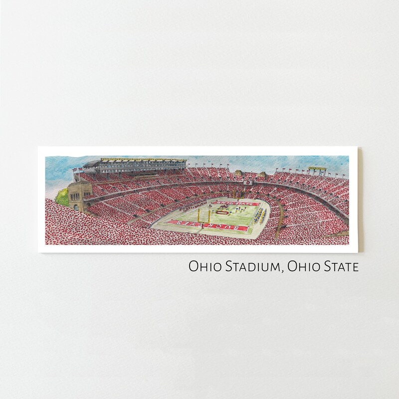 Ohio State Buckeyes Wall Art - Etsy