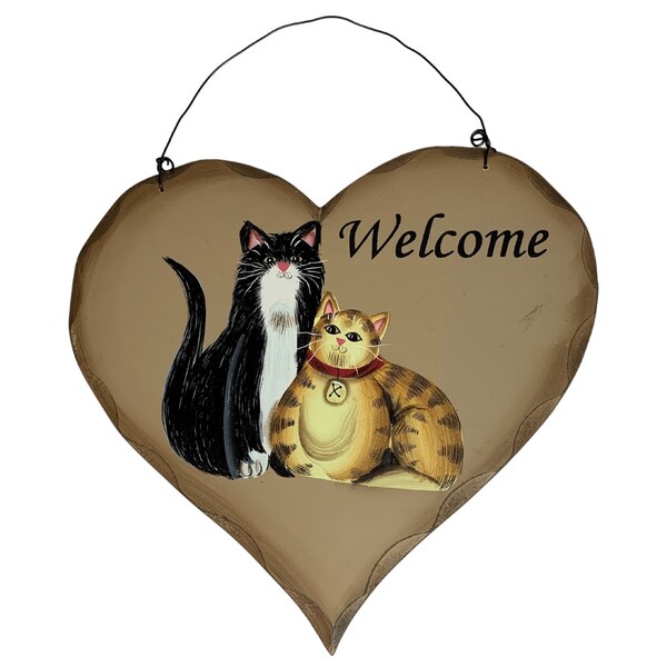 Cat Welcome Sign - Etsy