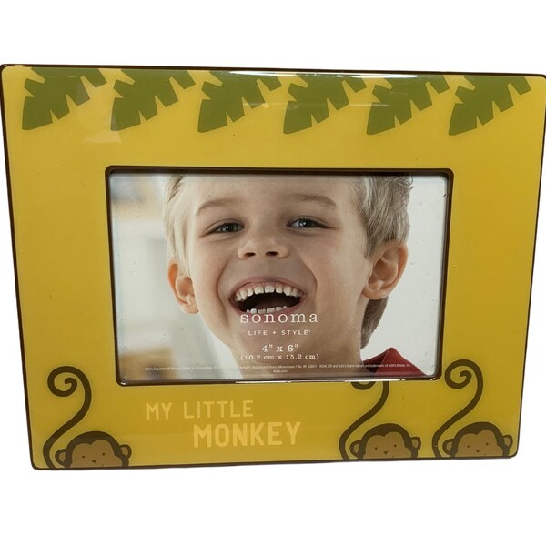 Monkey Picture Frame - Etsy