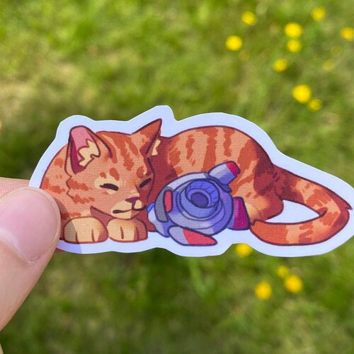 Stray Cat Sticker Matte Vinyl Decal Waterproof - Etsy