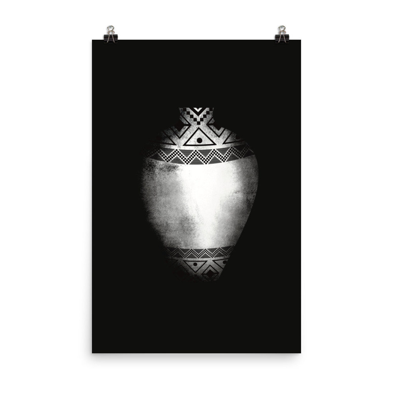 Hollow Fogs Ancient Greek Shadow Ceramic Vase Art Print Home - Etsy